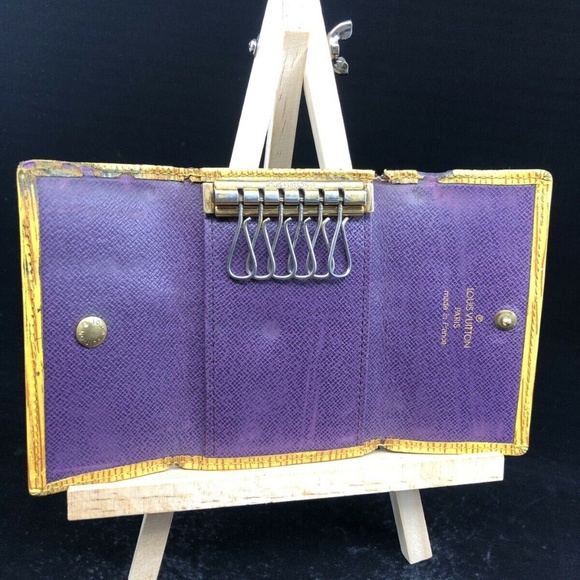 Louis Vuitton | Bags | Authentic Louis Vuitton Key Holder Case 6 Six ...